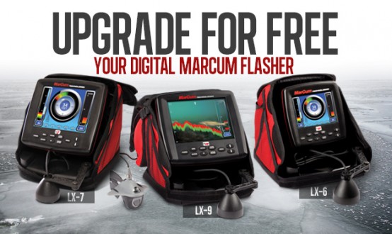 Upgrade Your Digital MarCum Flasher For Free | ICE FORCE | Ice Fishing Blog